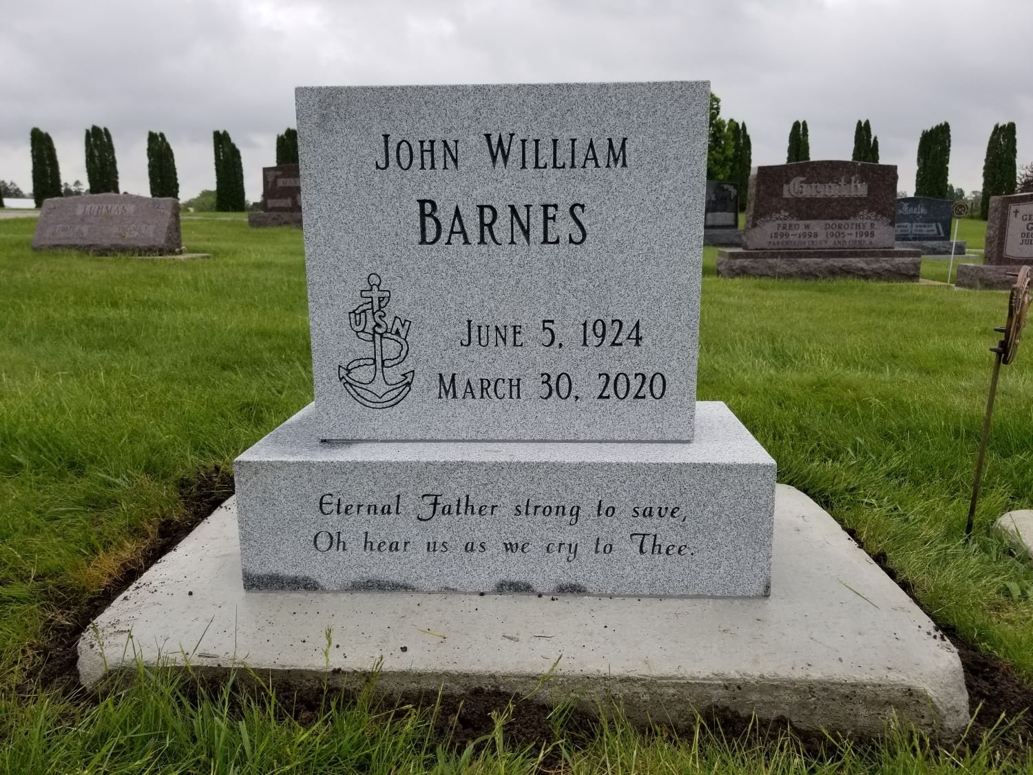 Barnes, John - Decorah Memorial