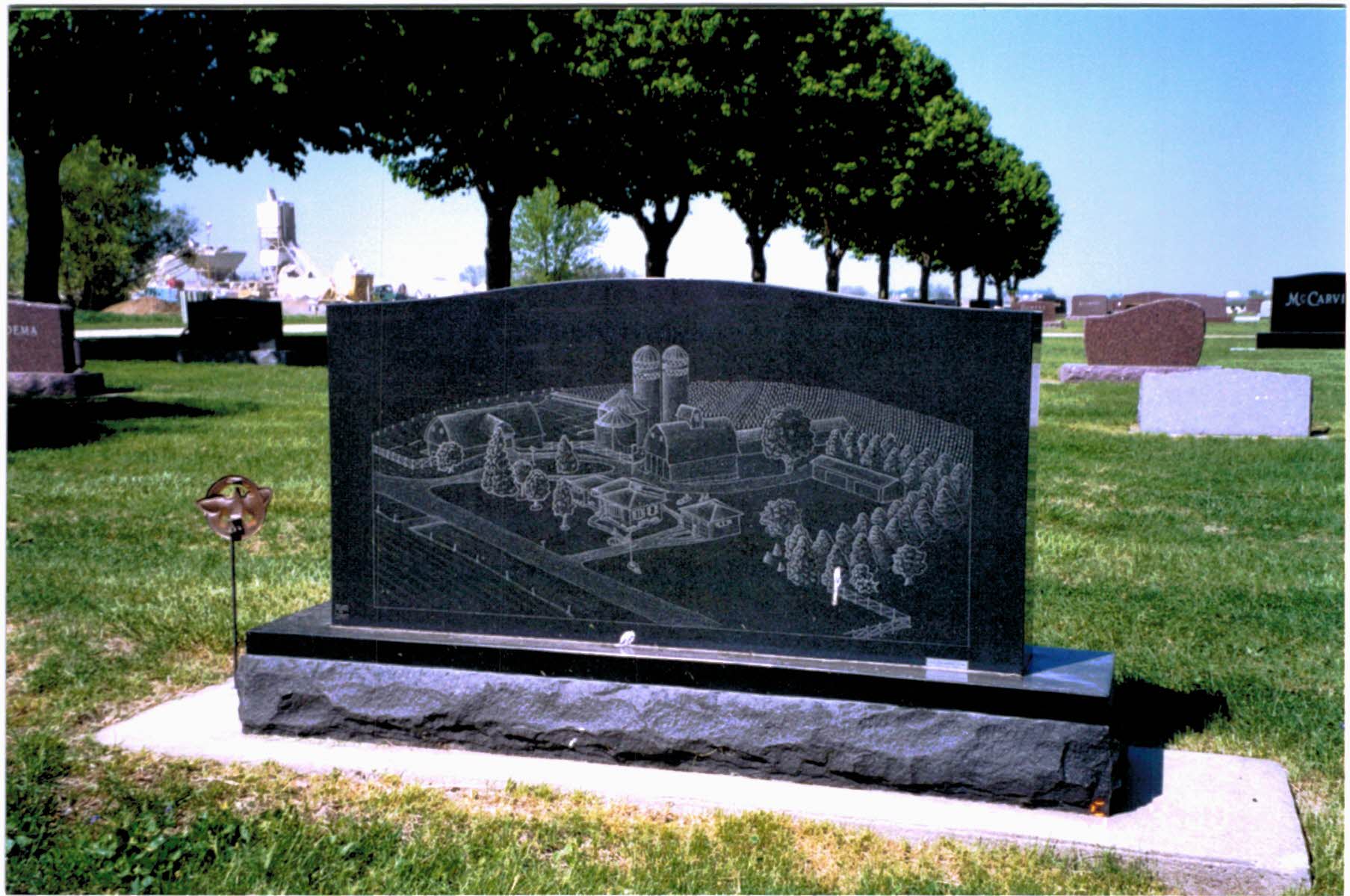 Farm scene - Decorah Memorial