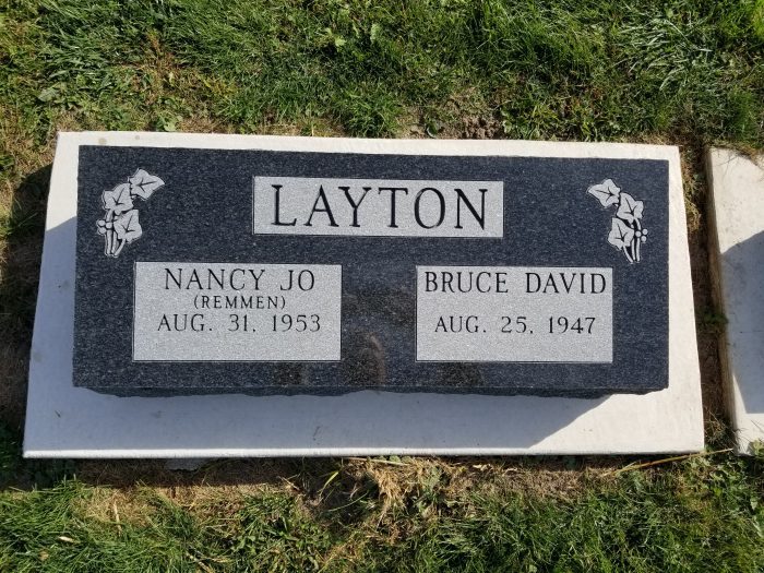 Layton, Bruce, Nancy - Decorah Memorial